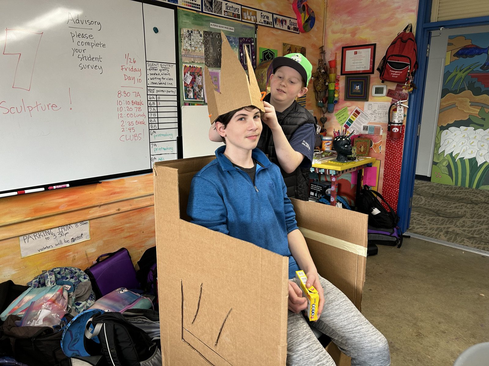 Program Update: Art with Sarah - Explorer West Middle School